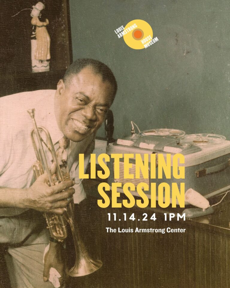 Listening Session - Louis Armstrong House Museum