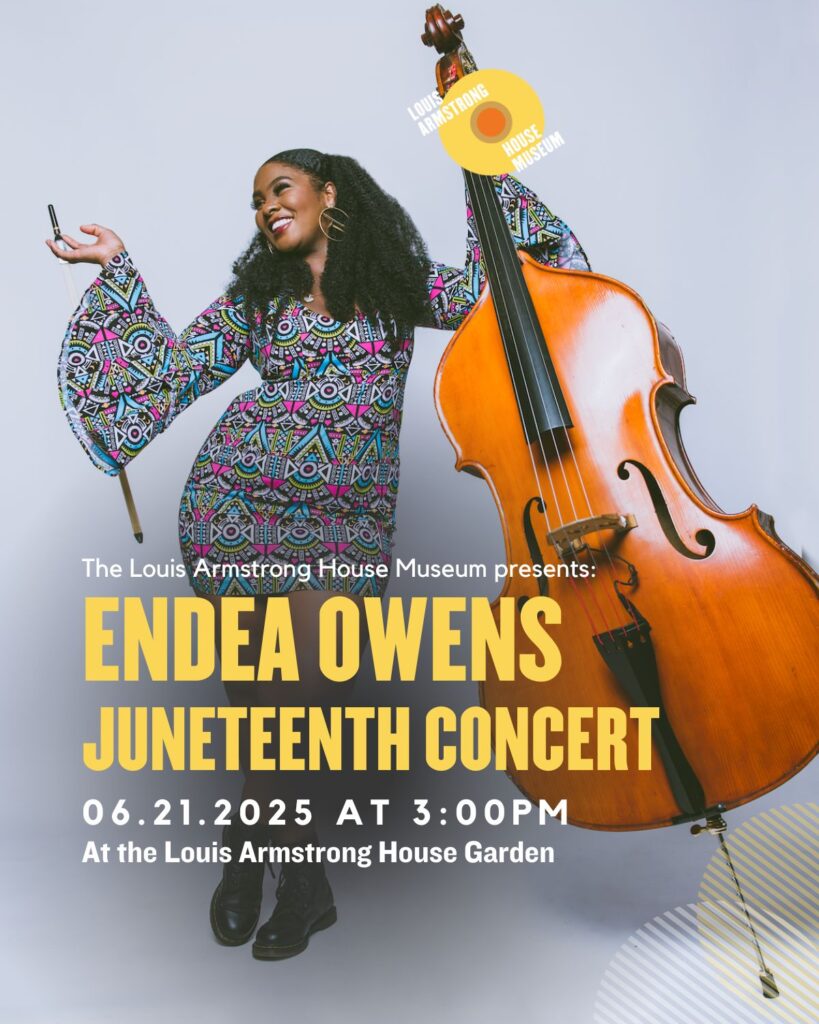 Endea Owens - Juneteenth Concert - Louis Armstrong House Museum